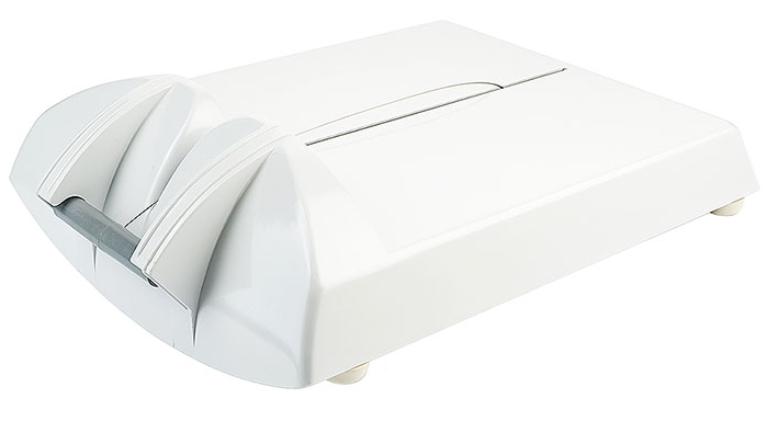 Handee Cheese Cutter - White Melamine Frame w/ Dozen Spare Wires 40x28x10cm