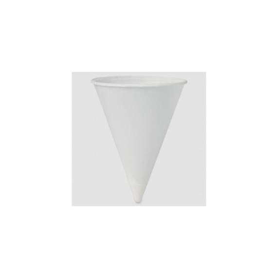 Paper Water Cones 4oz (x5000)